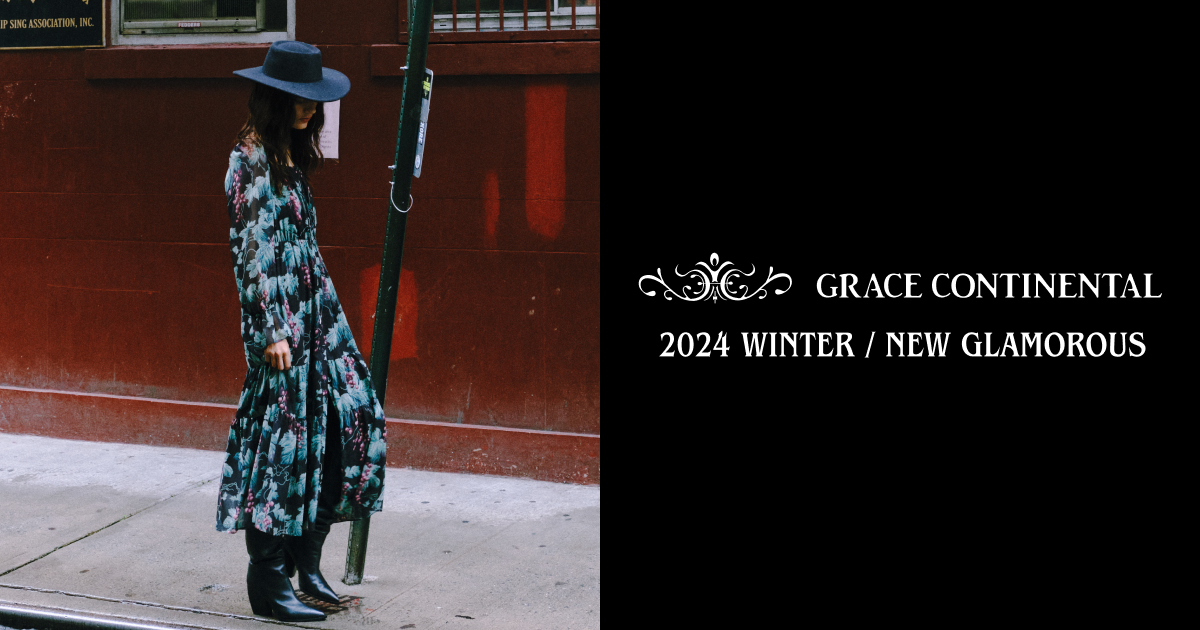 GRACE CONTINENTAL 2024 WINTER NEW GLAMOROUS - GRACE CONTINENTAL